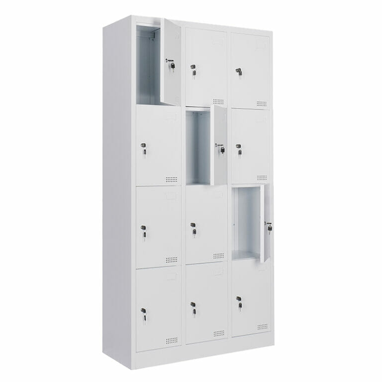 Locker metalico 12 Puertas MC (Desarmado) Blanco - OFIK S.A. de C.V ...