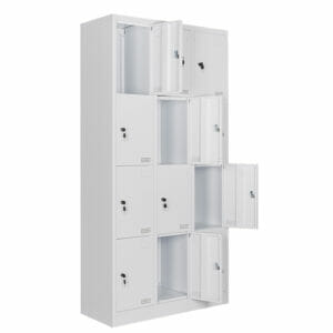 Locker metalico 12 Puertas MC (Armado) Blanco - OFIK S.A. de C.V ...