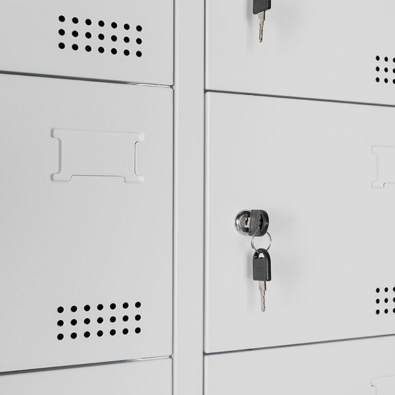 Locker metalico 24 Puertas MC (Desarmado) Blanco - OFIK S.A. de C.V ...