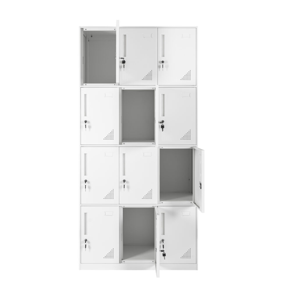 Locker Metálico 12 Puertas | Entrega Inmediata Disponible