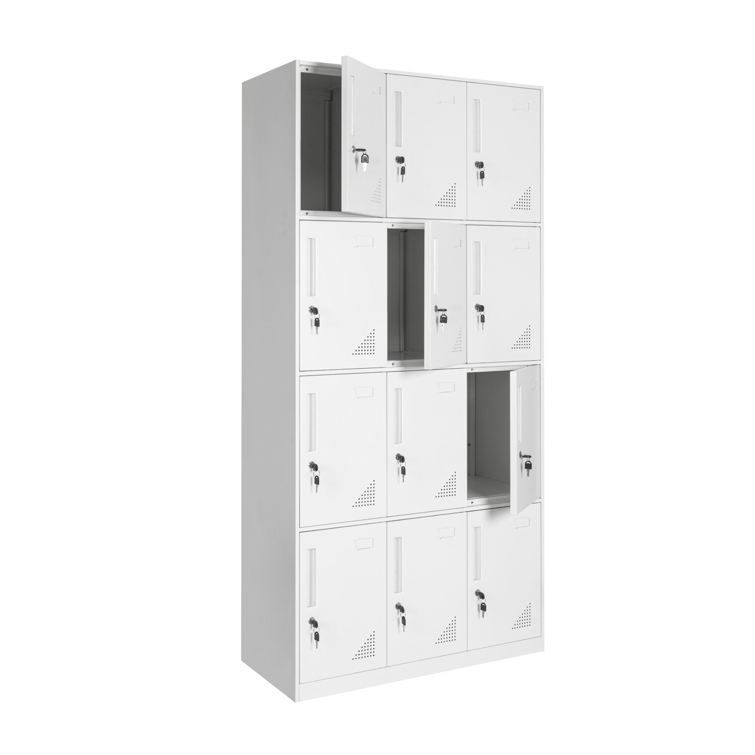 Locker Metálico 12 Puertas | Entrega Inmediata Disponible